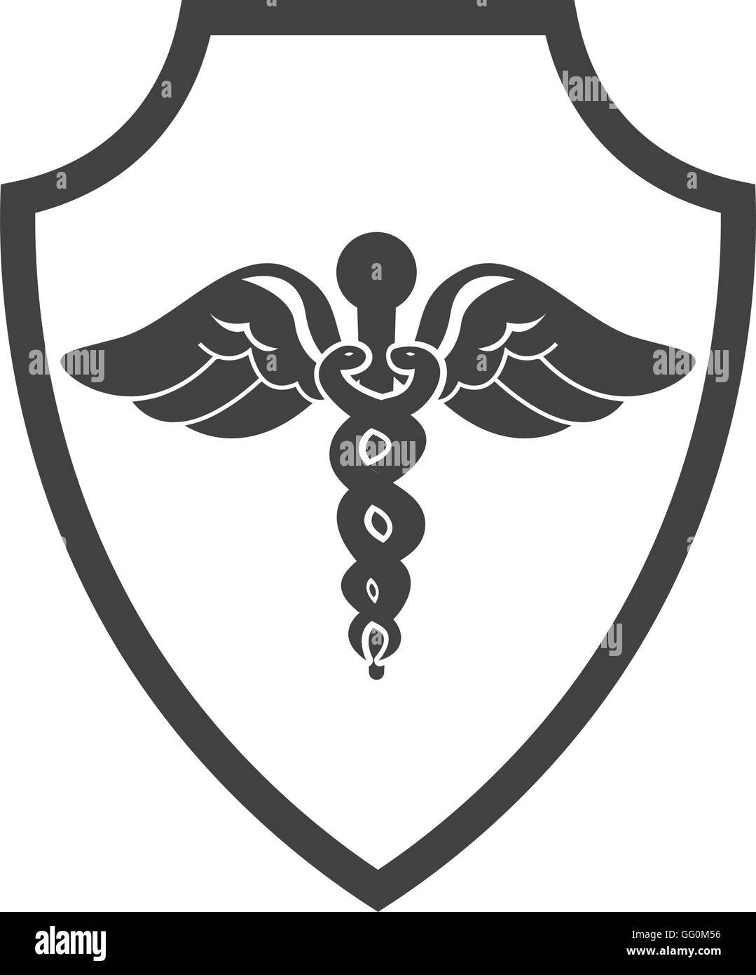 shield isolated insurance icon Stock Vector Image & Art - Alamy