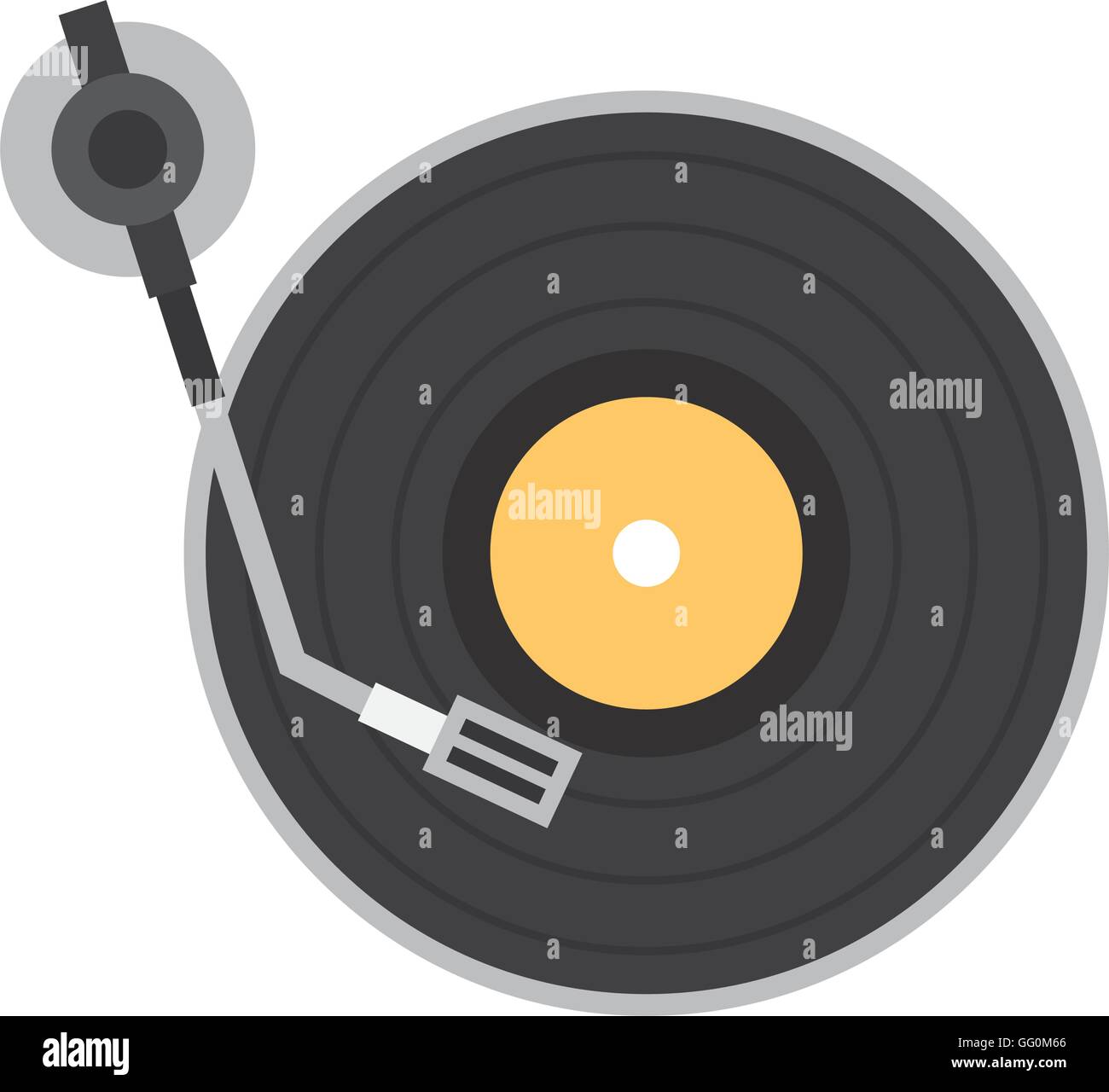 long play disk player icon Stock Vector Image & Art - Alamy