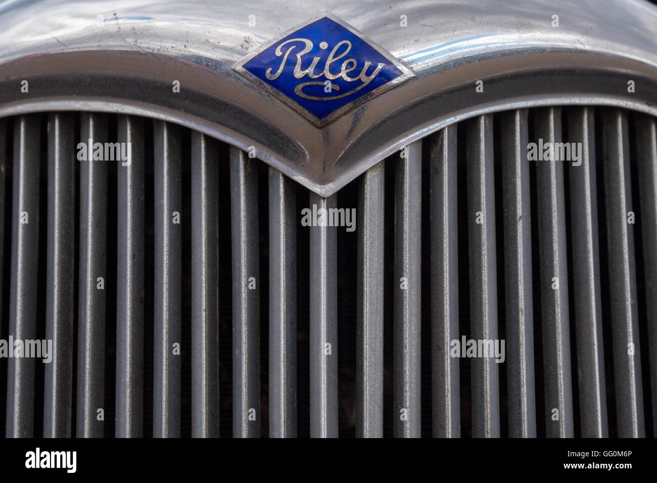 Riley front grille/badge Stock Photo - Alamy