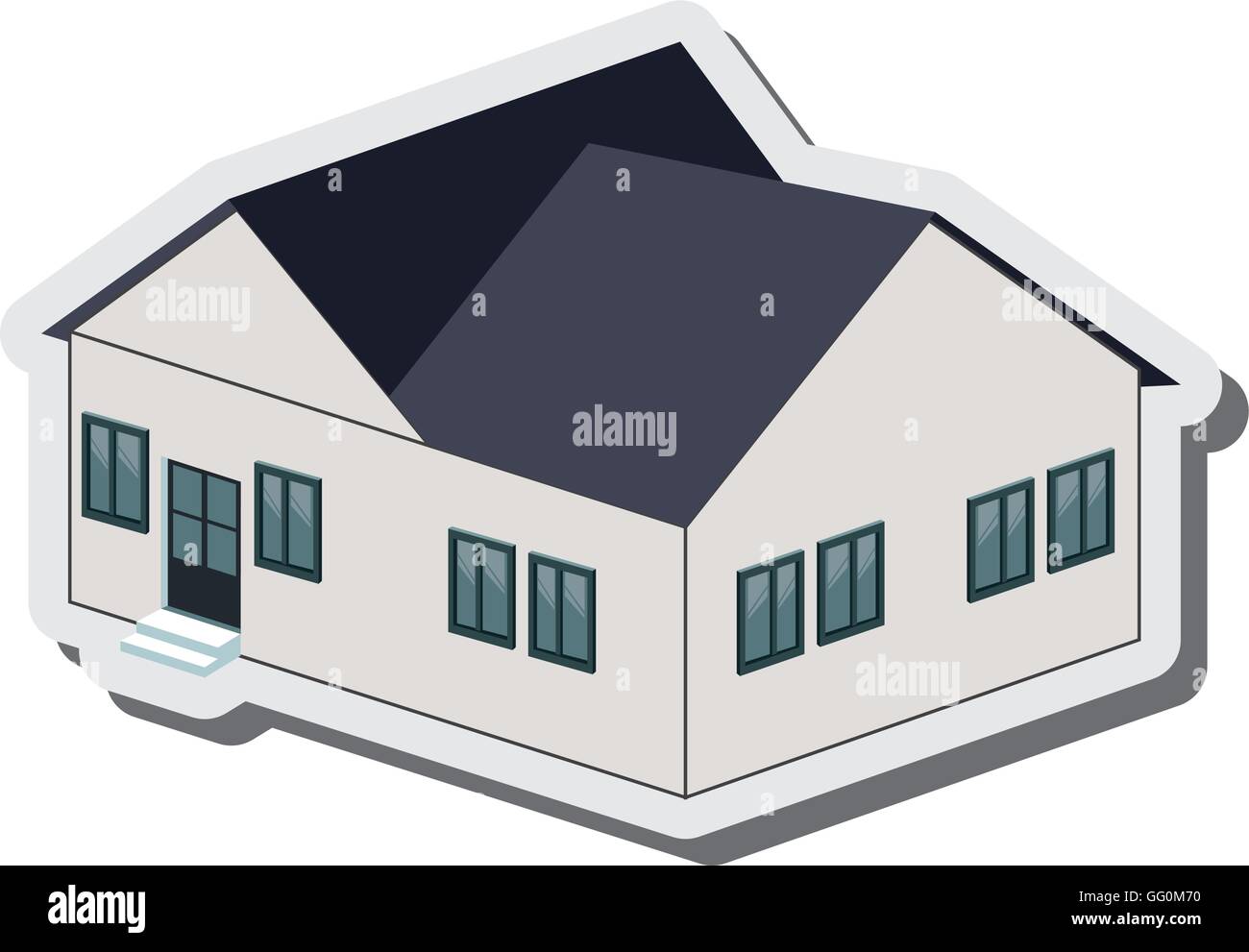 big house icon Stock Vector Image & Art - Alamy