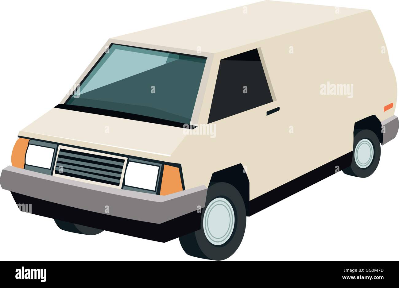 commercial van icon Stock Vector Image & Art - Alamy