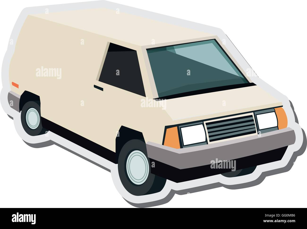 commercial van icon Stock Vector Image & Art - Alamy