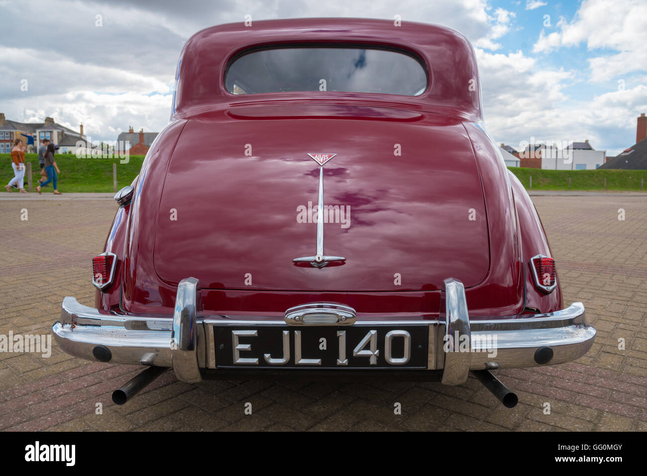 Vintage Alvis car Stock Photo - Alamy