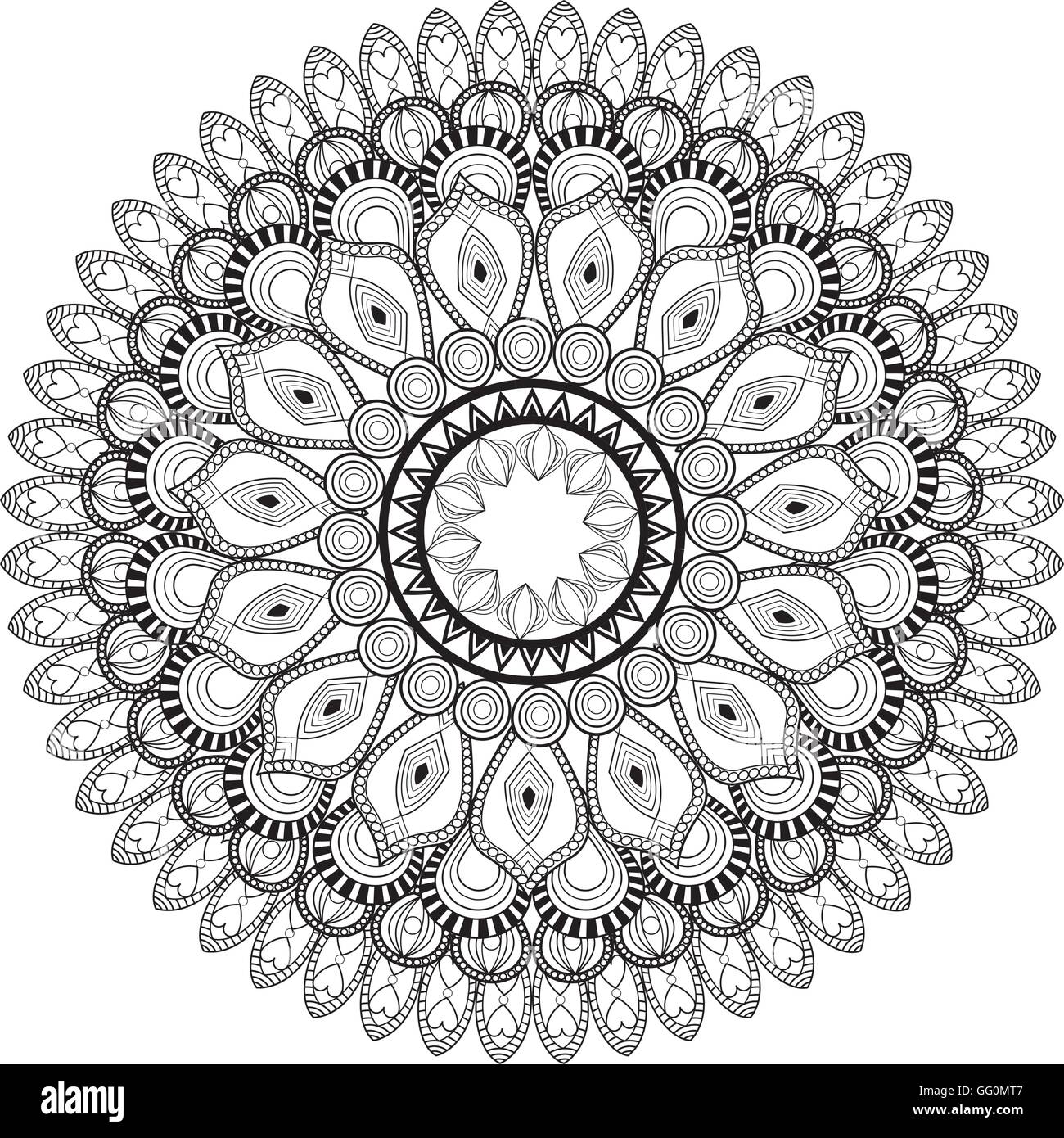 intricate mandala icon Stock Vector Image & Art - Alamy