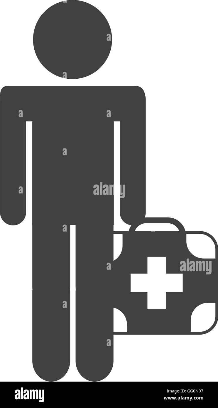 doctor human figure icon Stock Vector Image & Art - Alamy