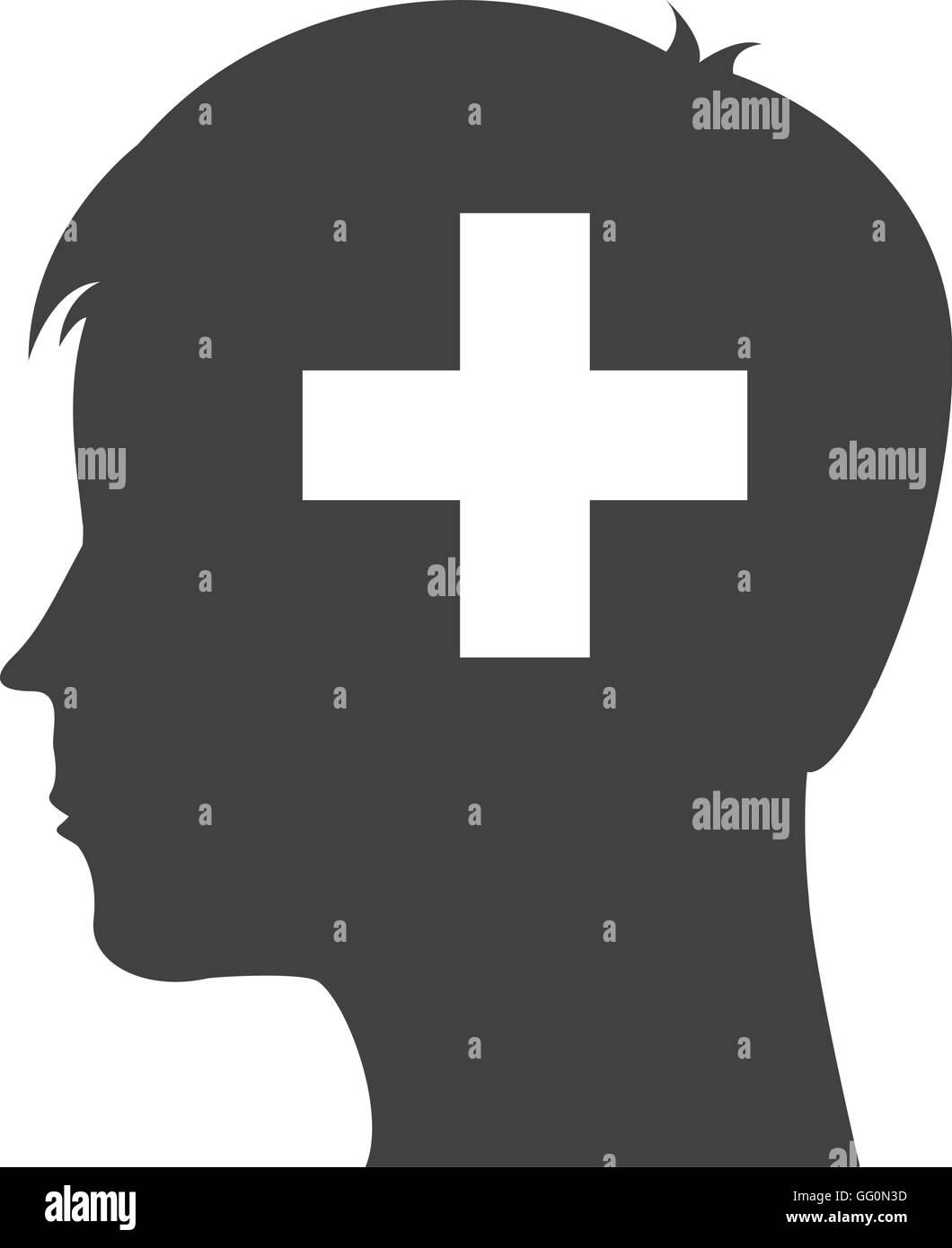 head human profile organ icon Stock Vector Image & Art - Alamy