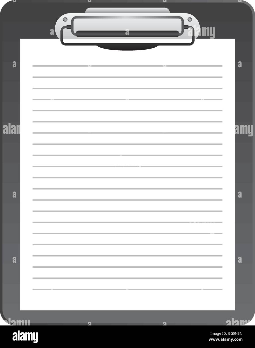 clipboard paper order icon Stock Vector Image & Art - Alamy
