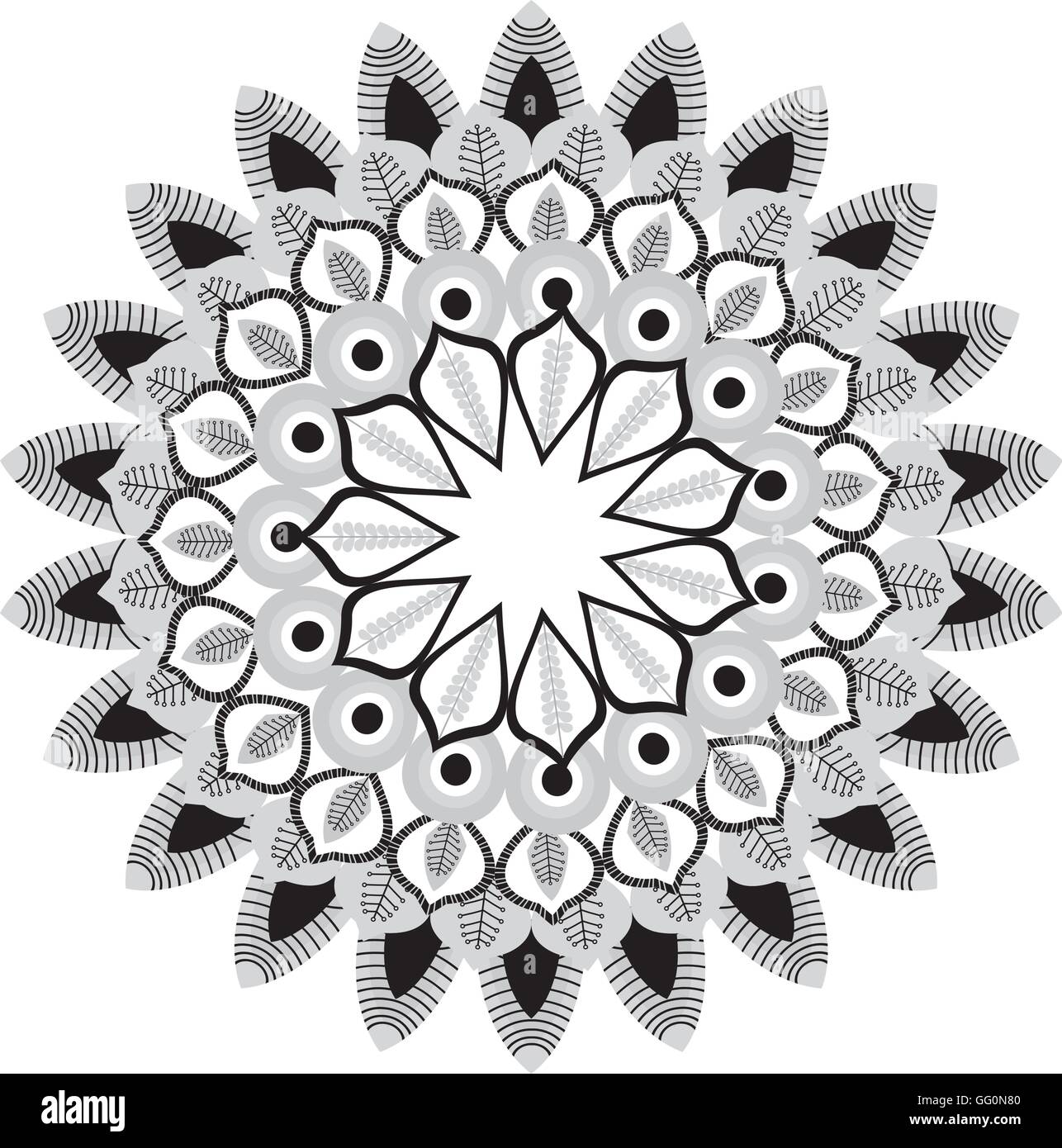 intricate mandala icon Stock Vector Image & Art - Alamy