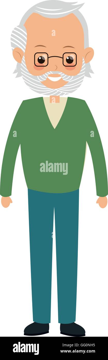 elder man icon Stock Vector Image & Art - Alamy