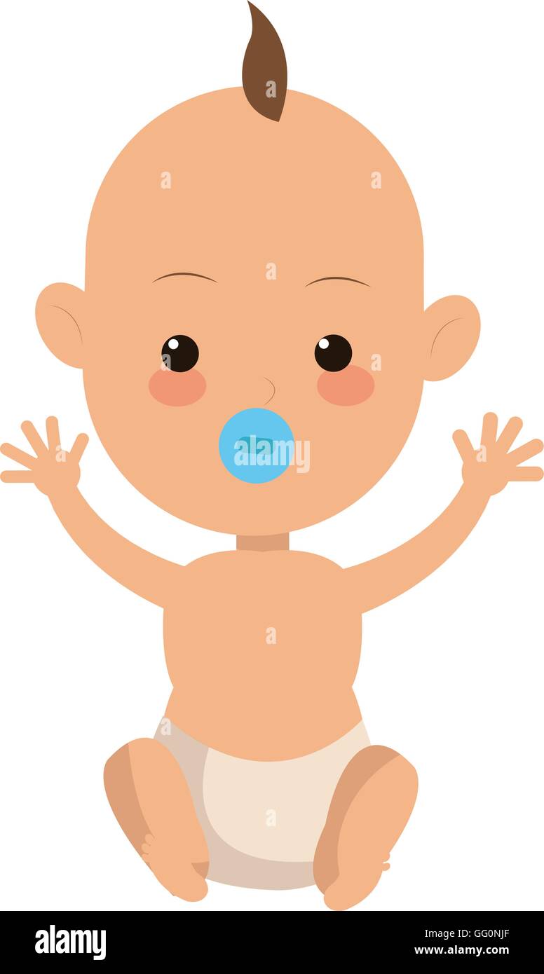 single baby icon Stock Vector Image & Art - Alamy