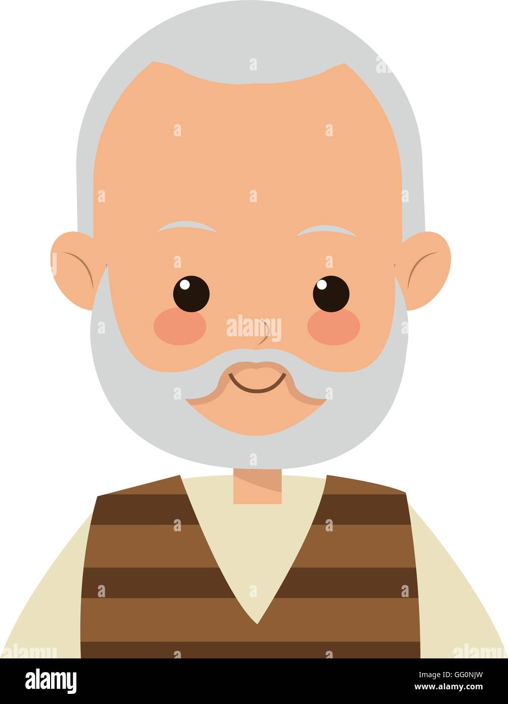 elder man icon Stock Vector Image & Art - Alamy