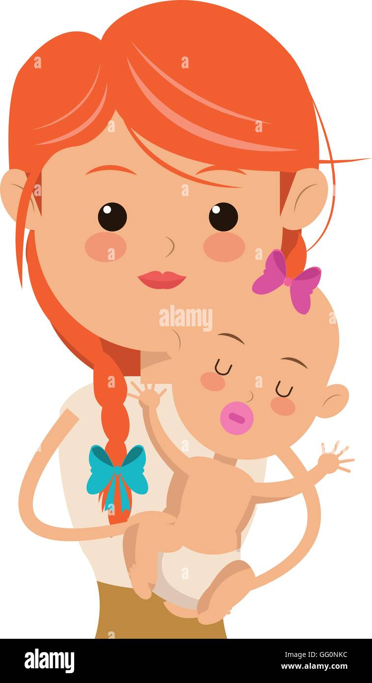 woman carrying baby icon Stock Vector Image & Art - Alamy