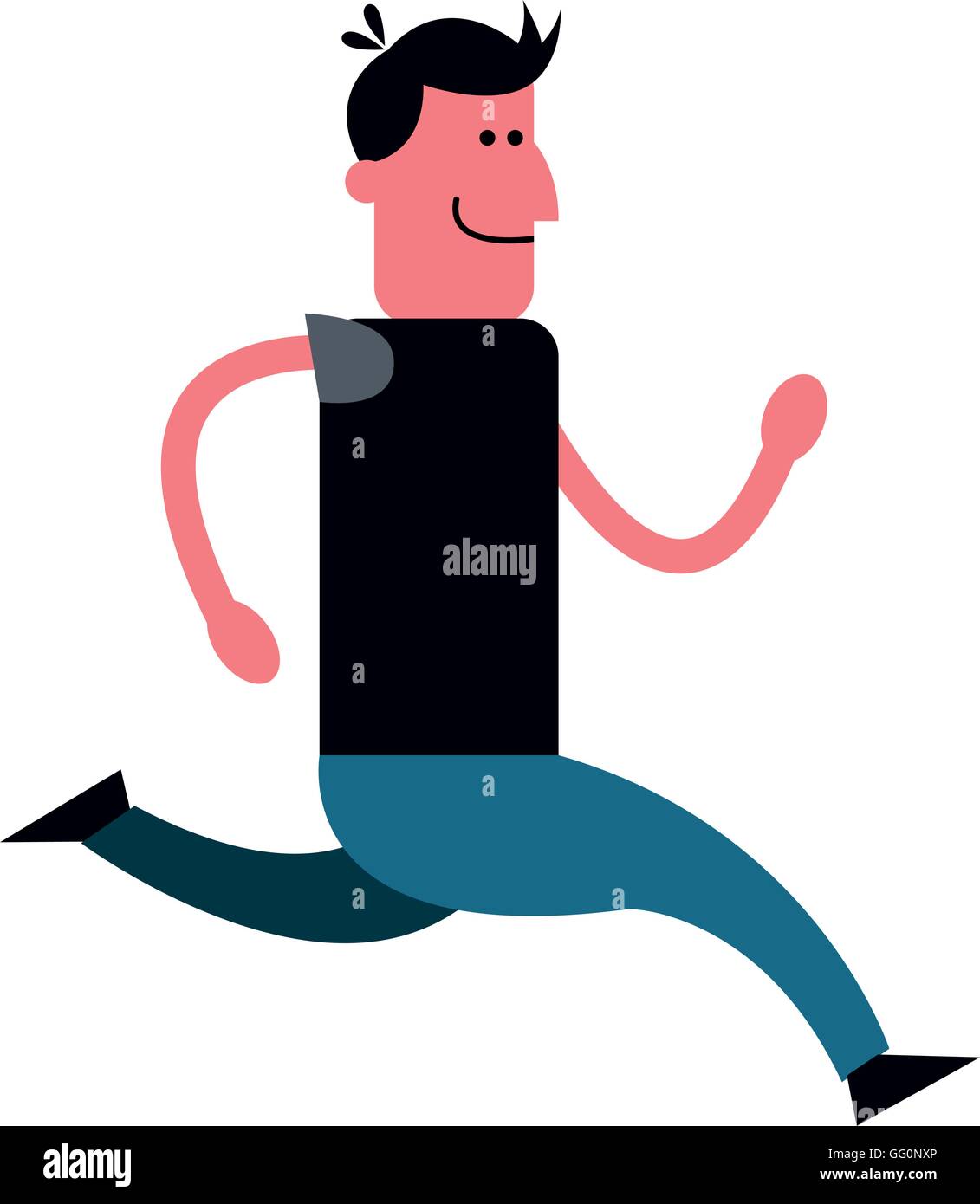 man running icon Stock Vector Image & Art - Alamy