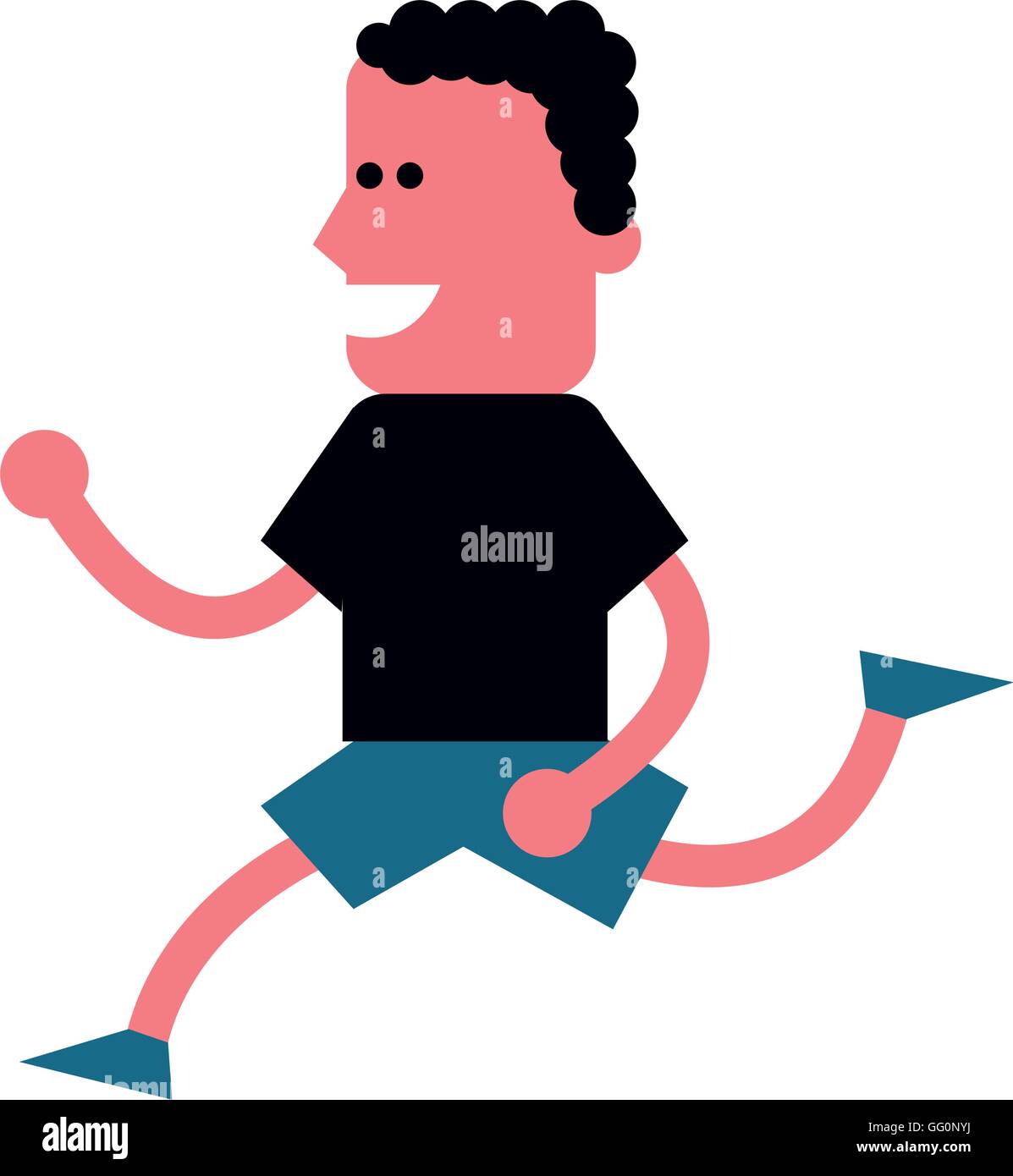 man running icon Stock Vector Image & Art - Alamy