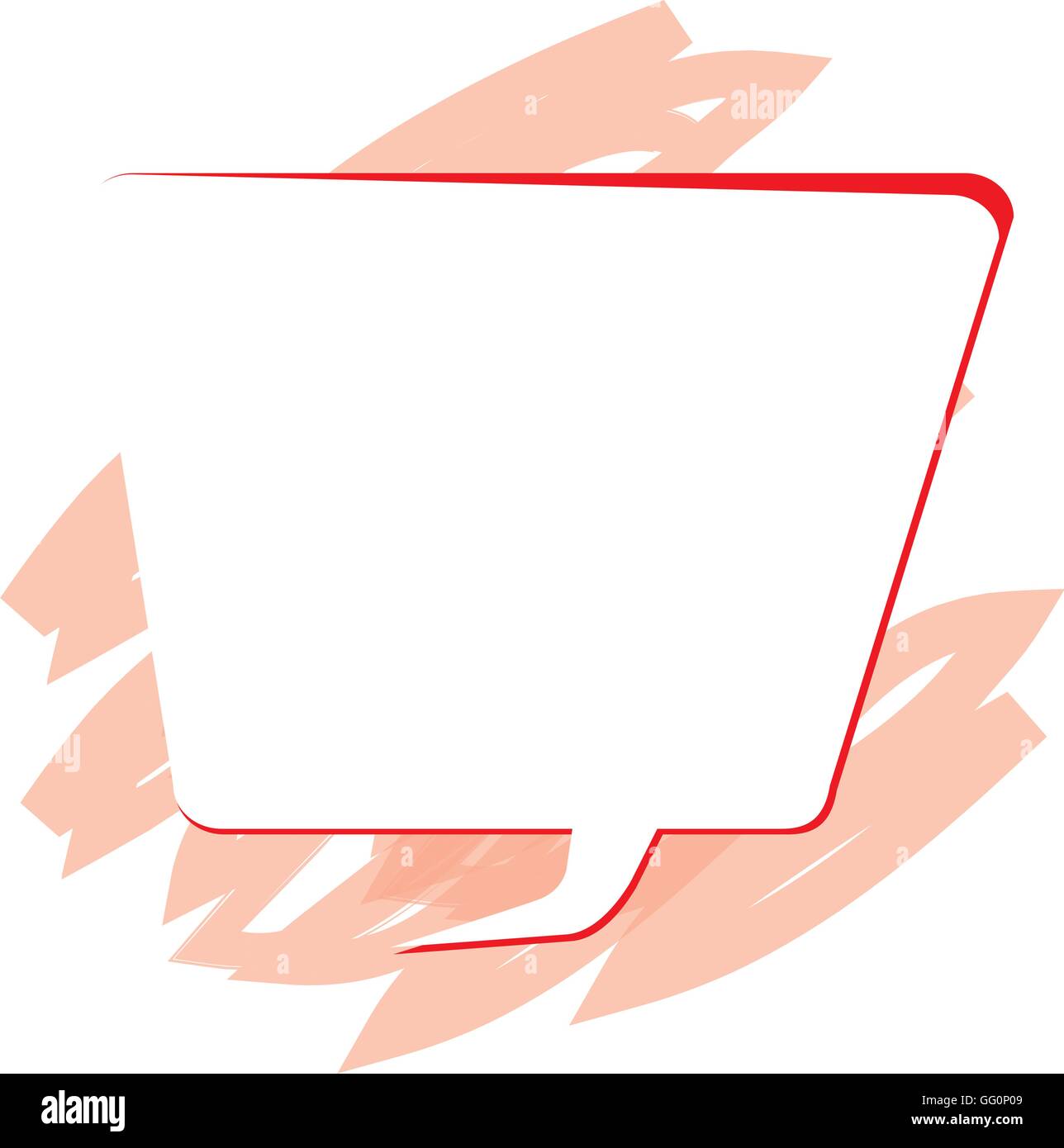 Isolated bubble chat on a textured background Stock Vector Image & Art ...