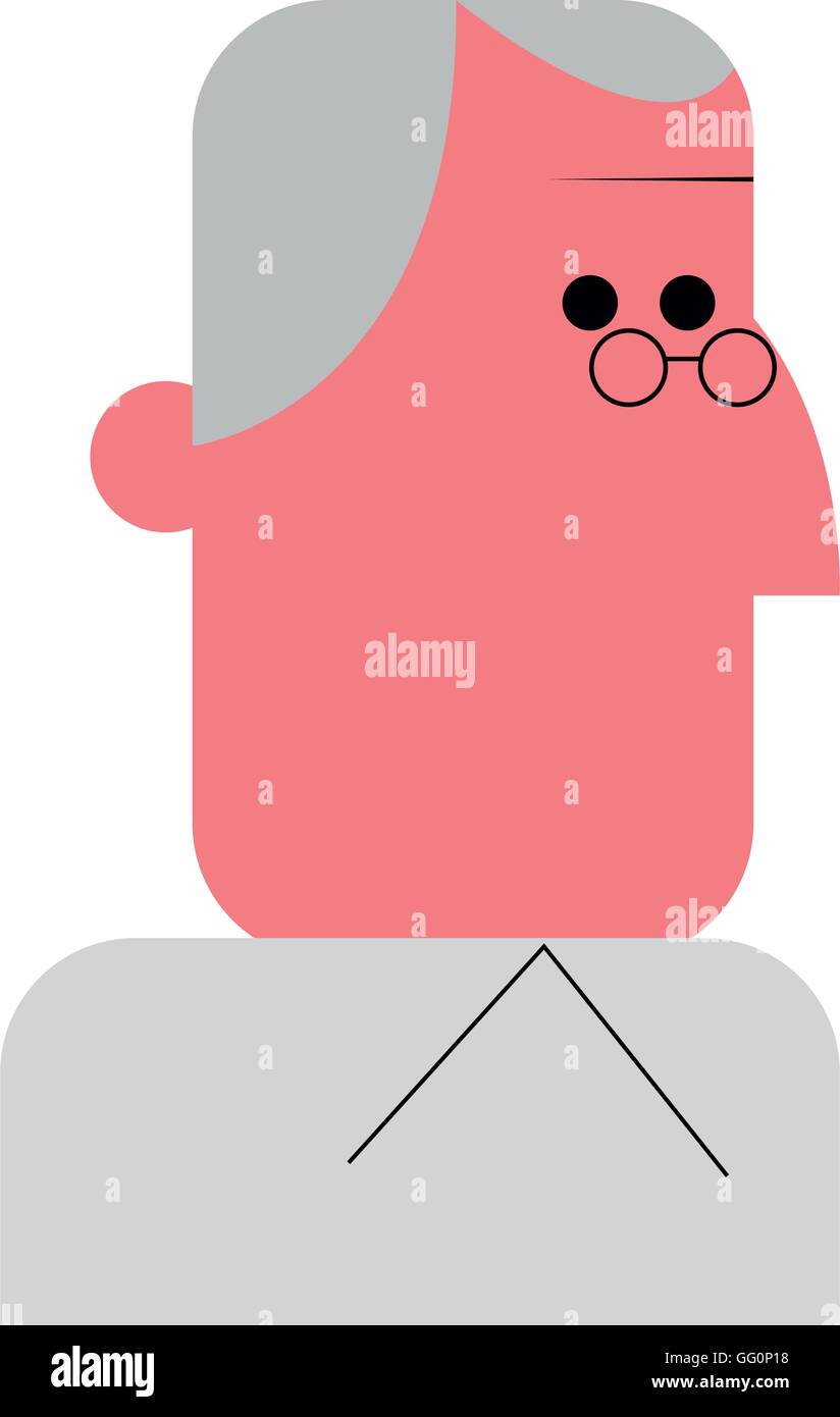 elder man icon Stock Vector Image & Art - Alamy