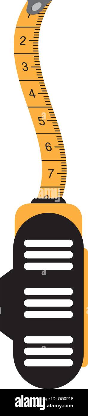 tape measure ribbon icon Stock Vector Image & Art - Alamy