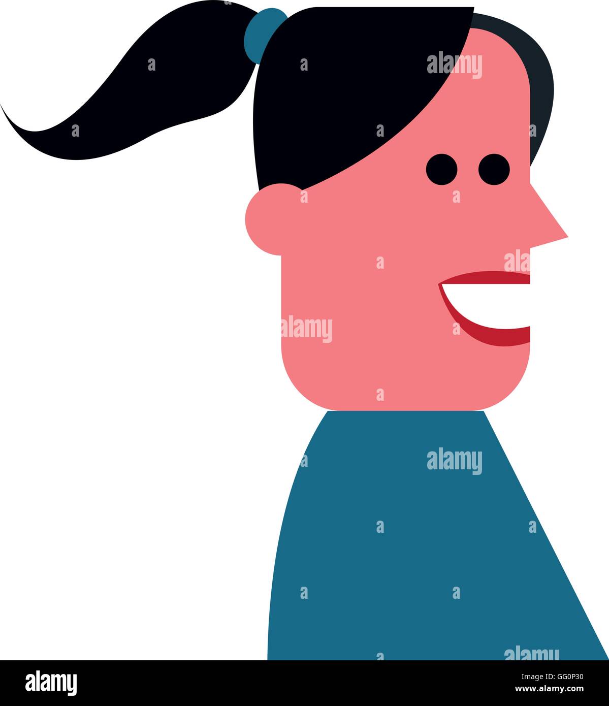 single woman icon Stock Vector Image & Art - Alamy