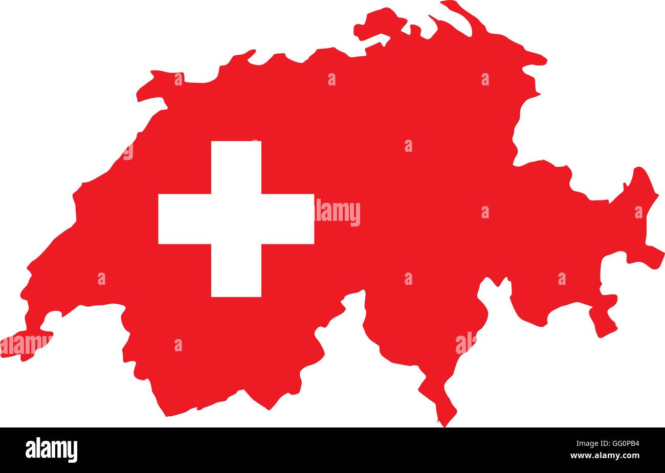 Swiss emblem isolated icon Stock Vector Image & Art - Alamy