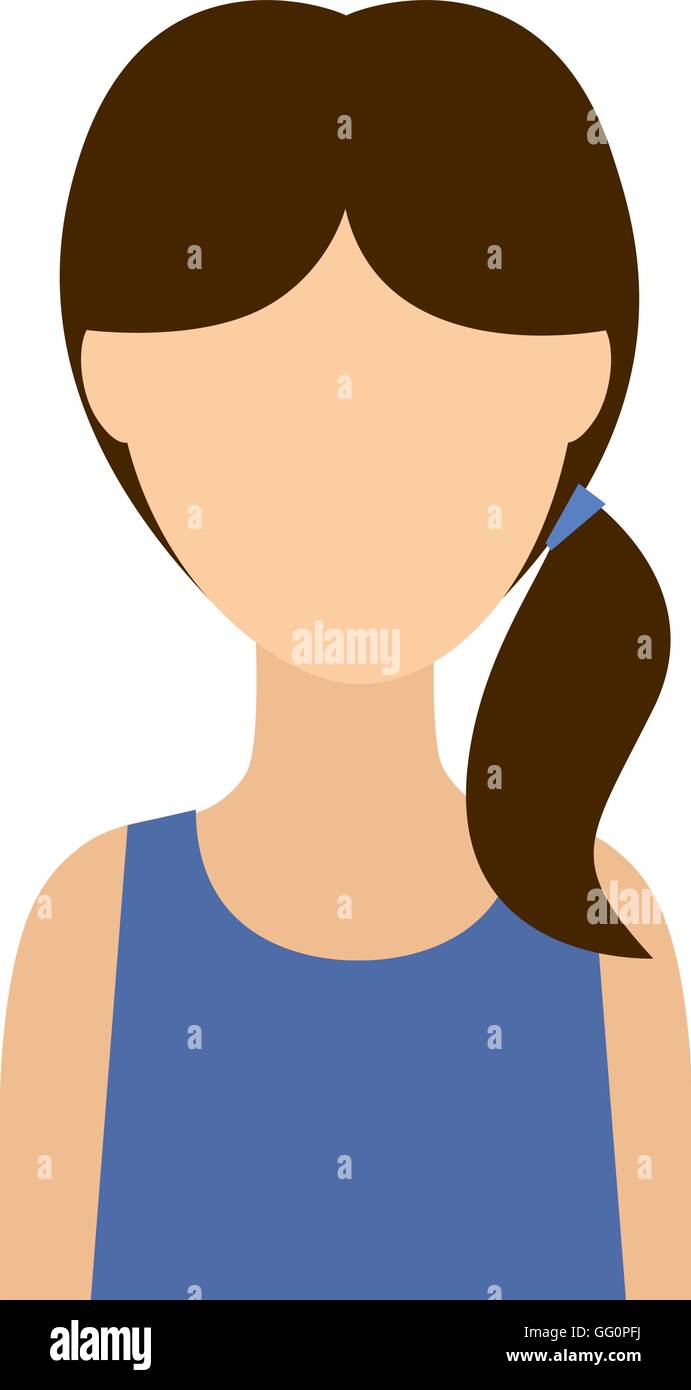 woman female young icon Stock Vector Image & Art - Alamy