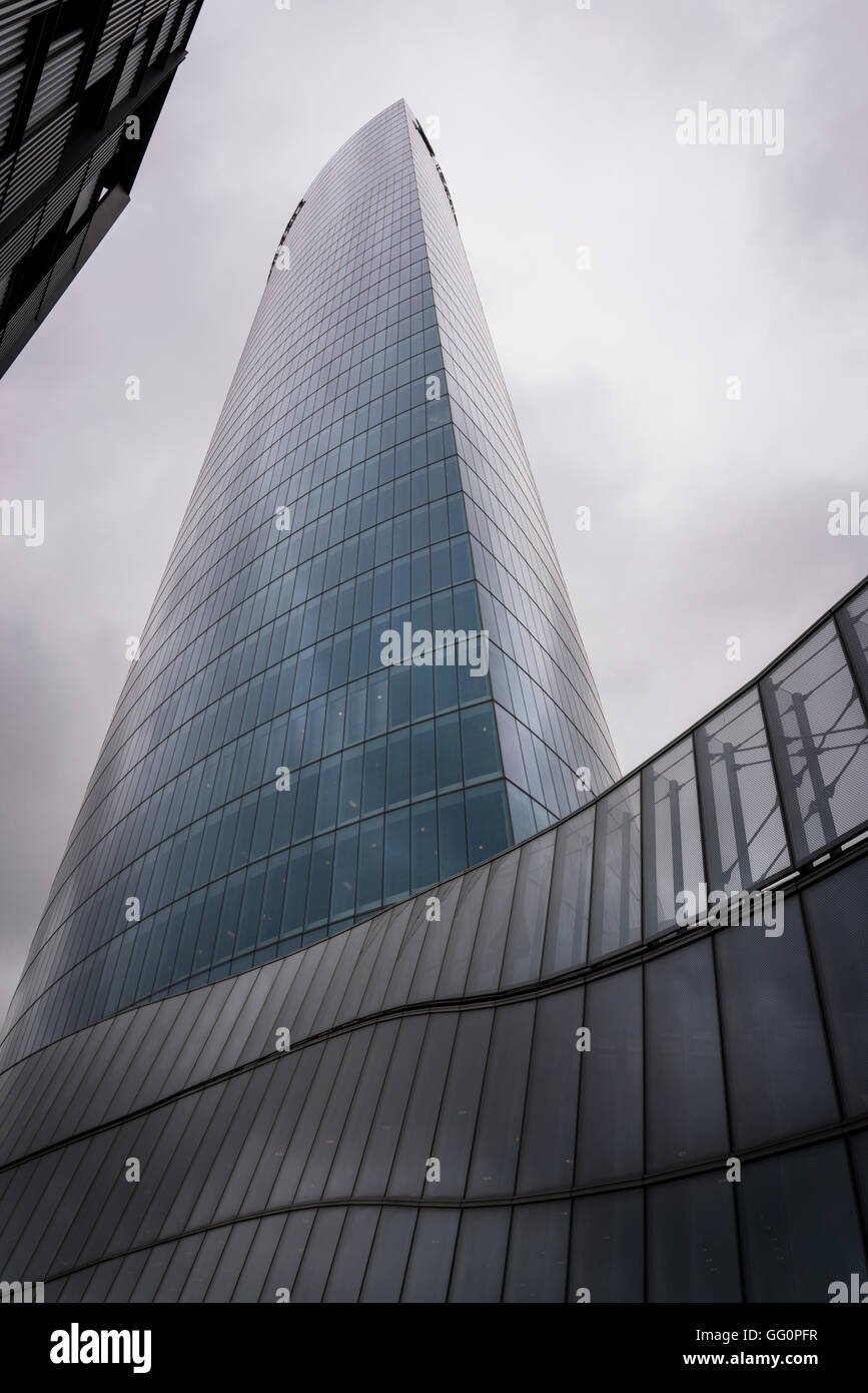 Iberdrola Tower, highest building in Bilbao, Basque Country, Spain ...
