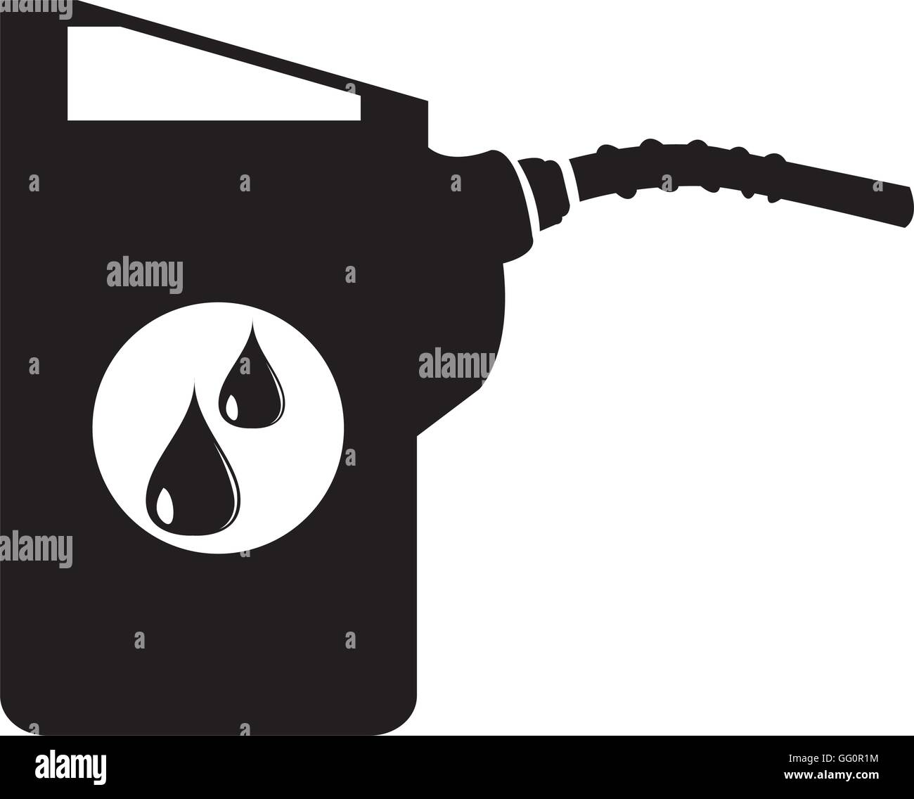 Isolated oil gallon on a white background Stock Vector Image & Art - Alamy