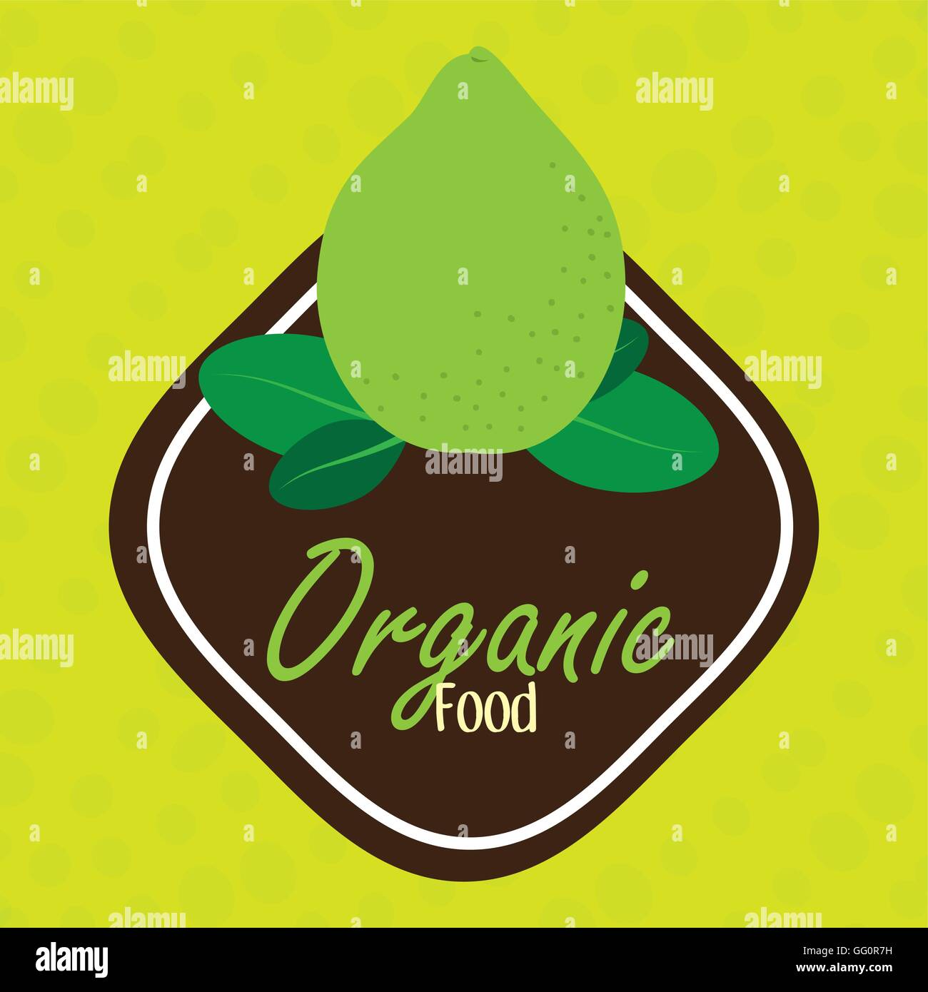 organic food fruit icon Stock Vector Image & Art - Alamy