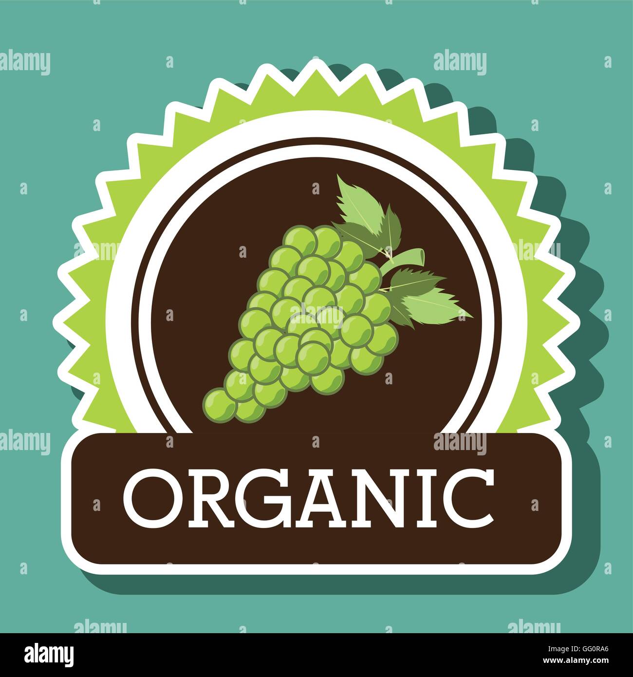 organic food fruit icon Stock Vector Image & Art - Alamy