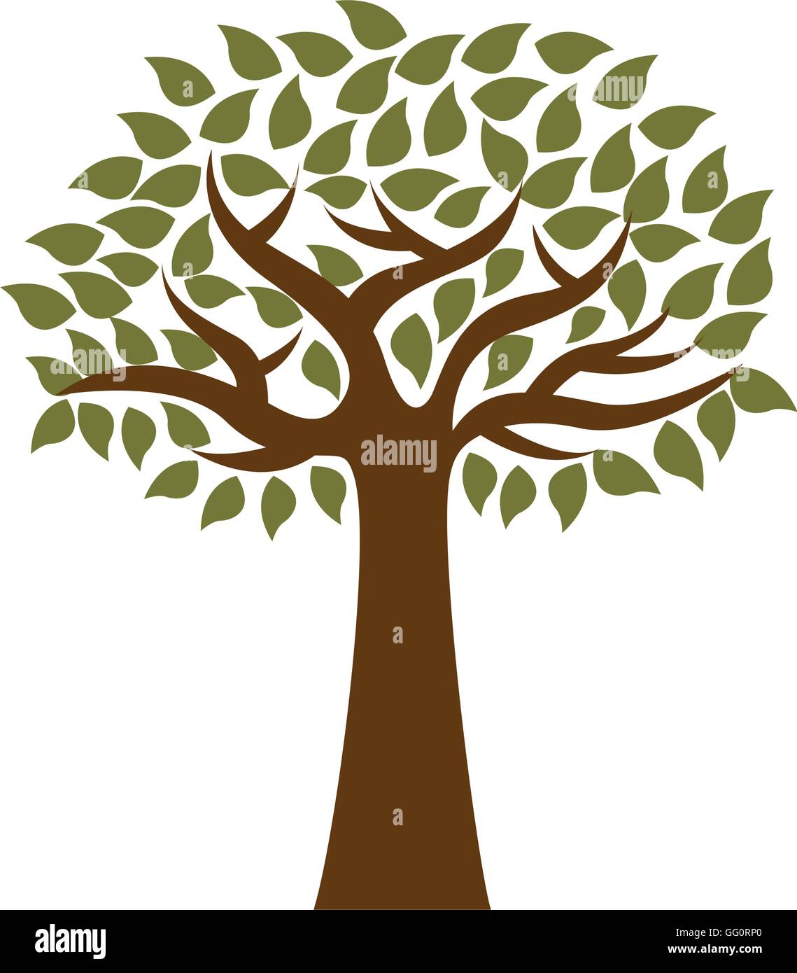 olive tree natural icon Stock Vector Image & Art - Alamy