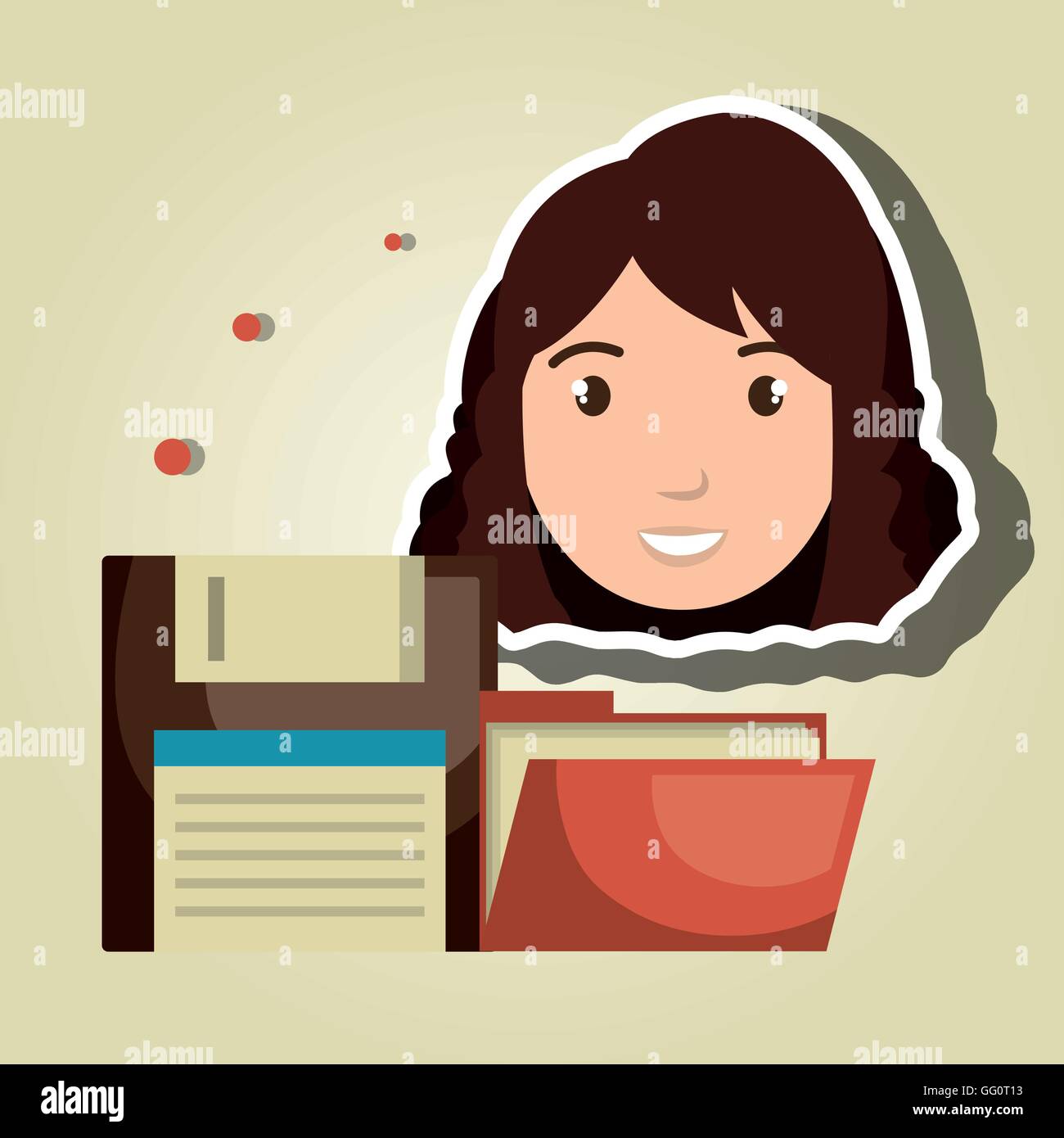 person floppy files system Stock Vector Image & Art - Alamy