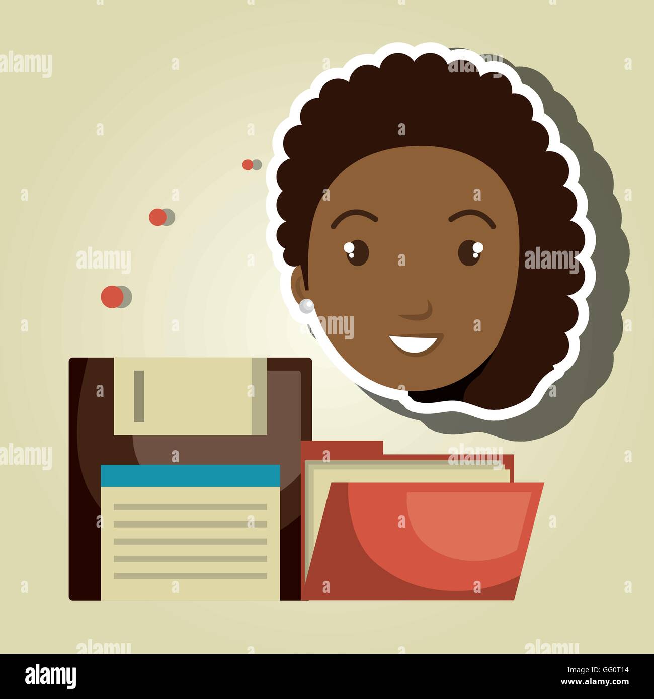 person floppy files system Stock Vector Image & Art - Alamy
