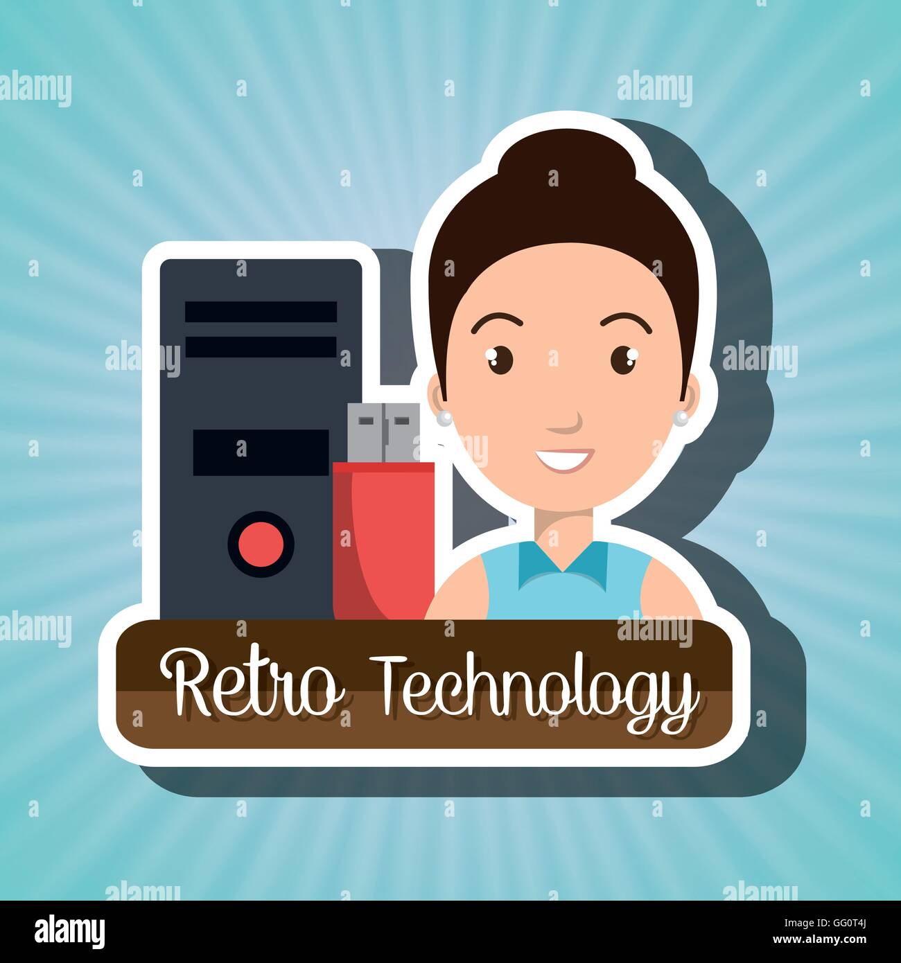 person floppy padlock system Stock Vector Image & Art - Alamy