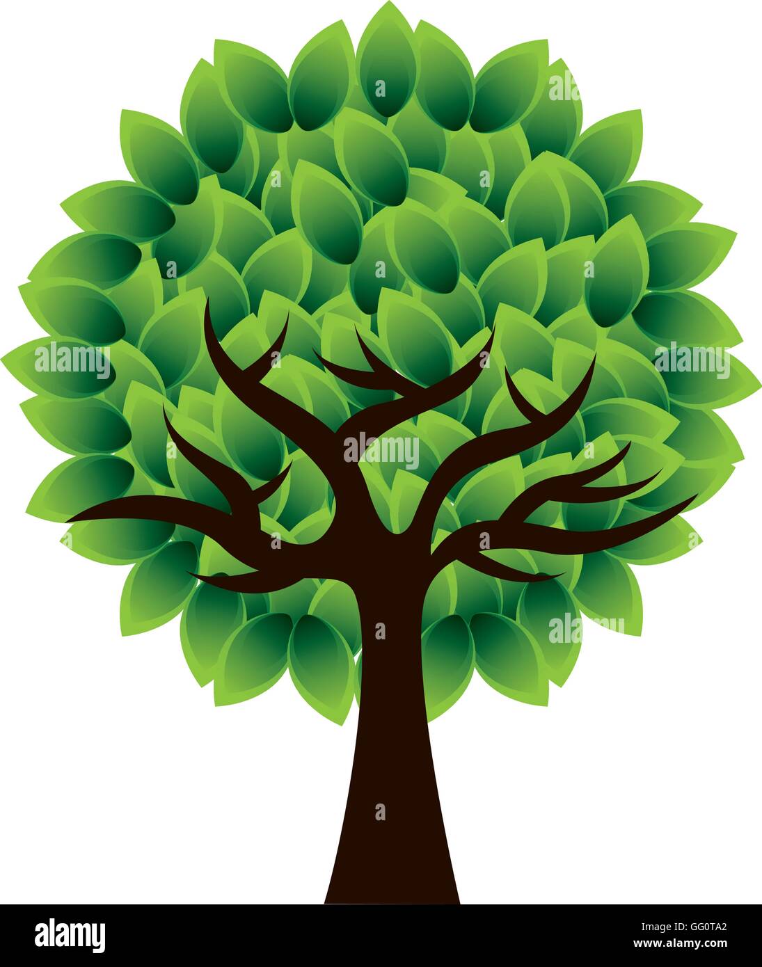 tree ecology symbol icon Stock Vector Image & Art - Alamy