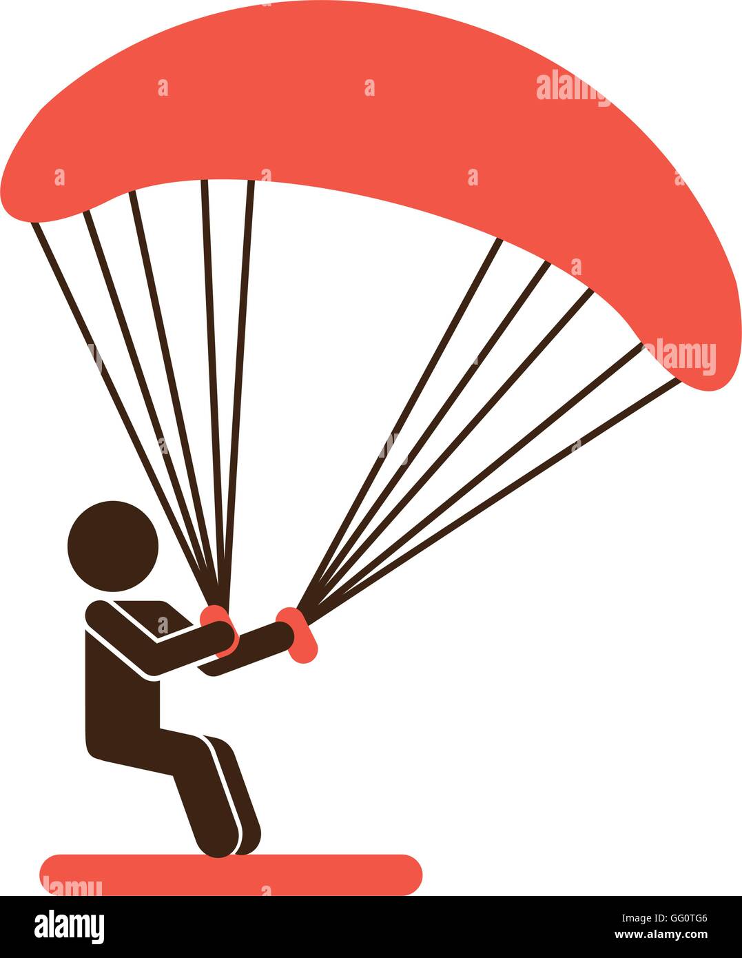 kite surf sport icon Stock Vector Image & Art - Alamy