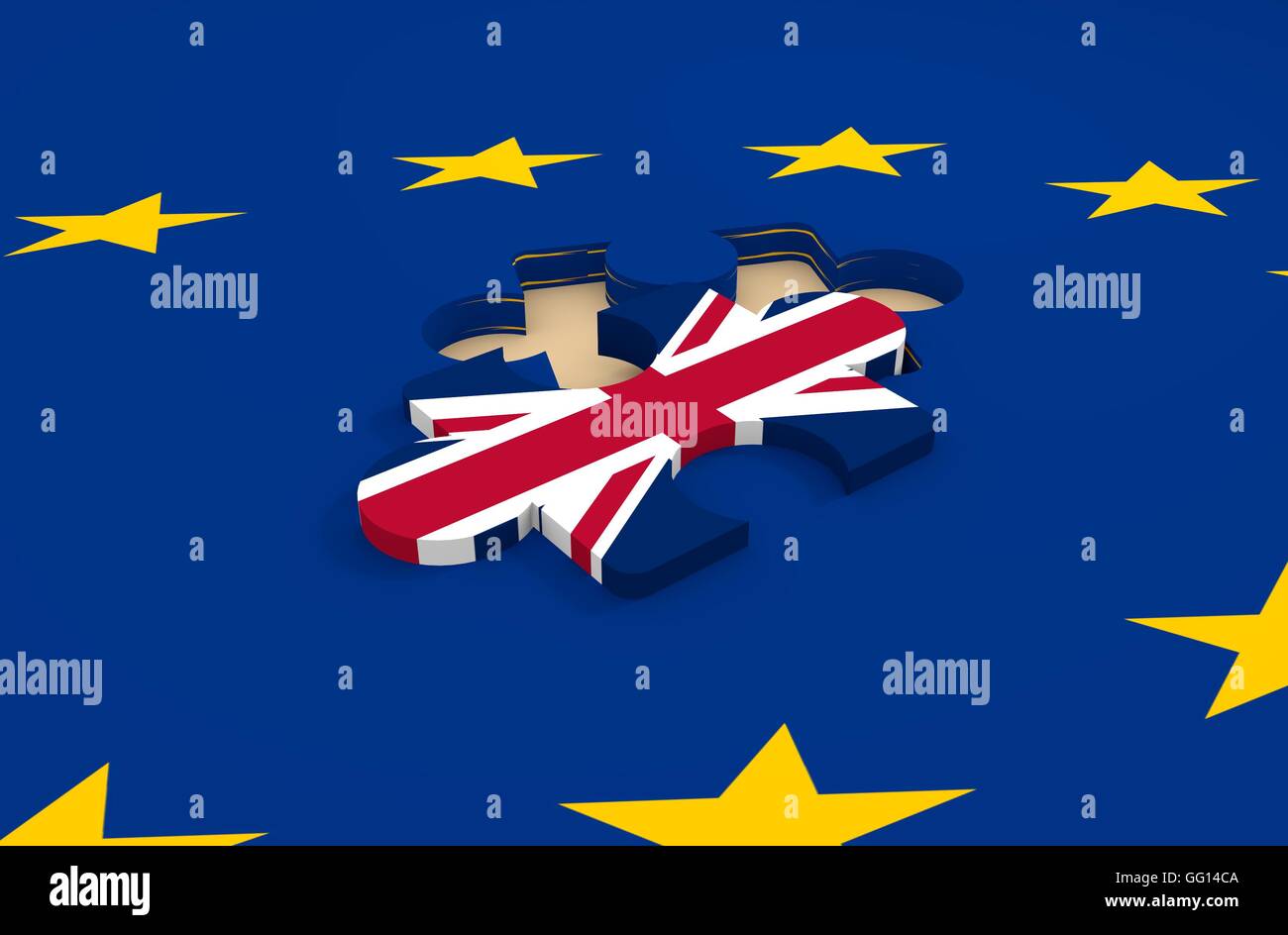 Britain exit from European Union relative image Stock Photo - Alamy