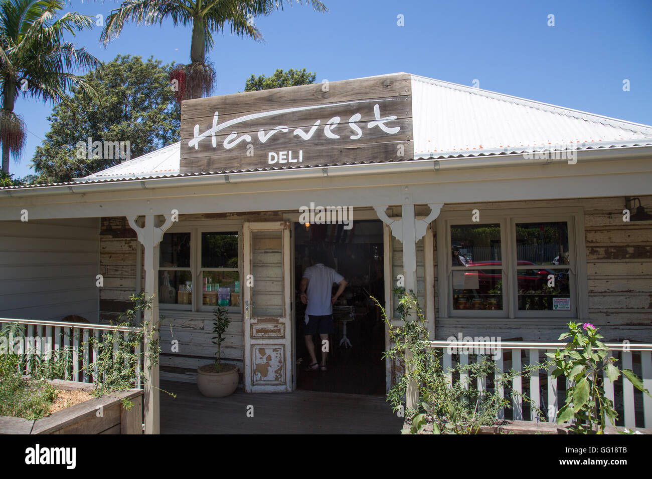 Harvest restaurant and deli in the village of Newrybar in northern new ...