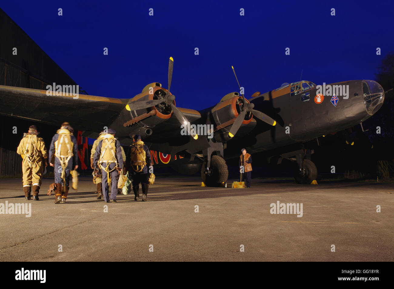 Ww2 Halifax Bomber High Resolution Stock Photography and Images - Alamy