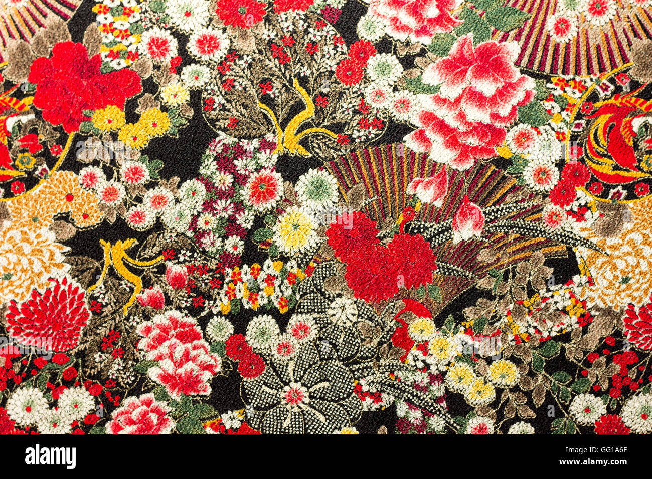 Seamless japanese kimono pattern hi-res stock photography and images ...