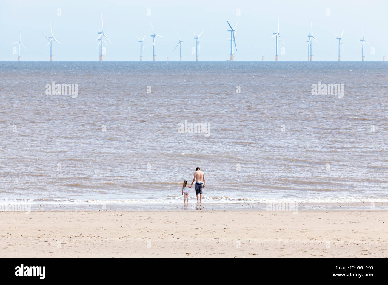 Offshore wind farm beach hi-res stock photography and images - Alamy