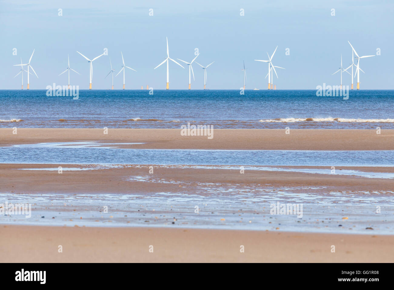 Skegness wind farm hi-res stock photography and images - Alamy
