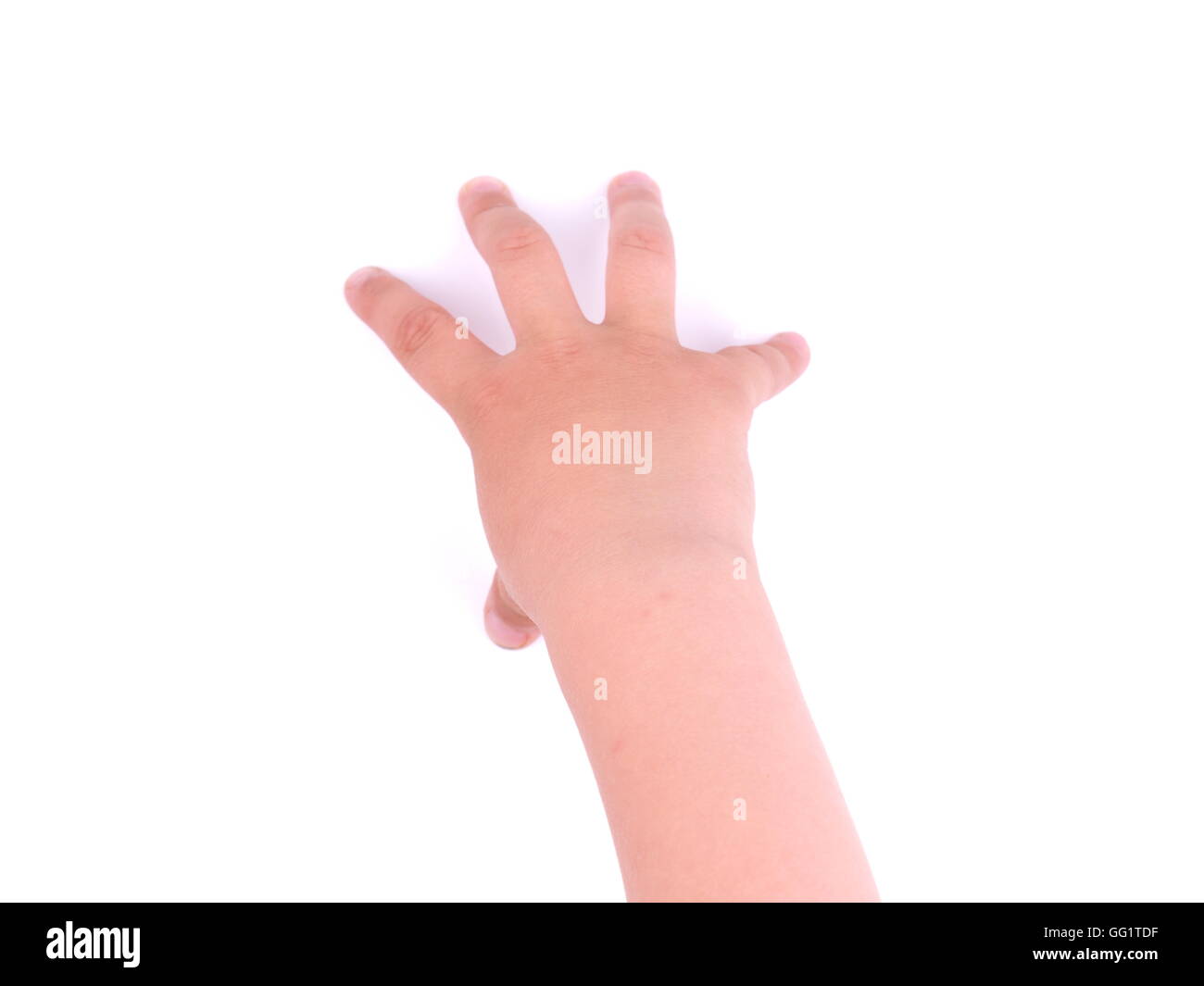 children's hands on a white background Stock Photo - Alamy