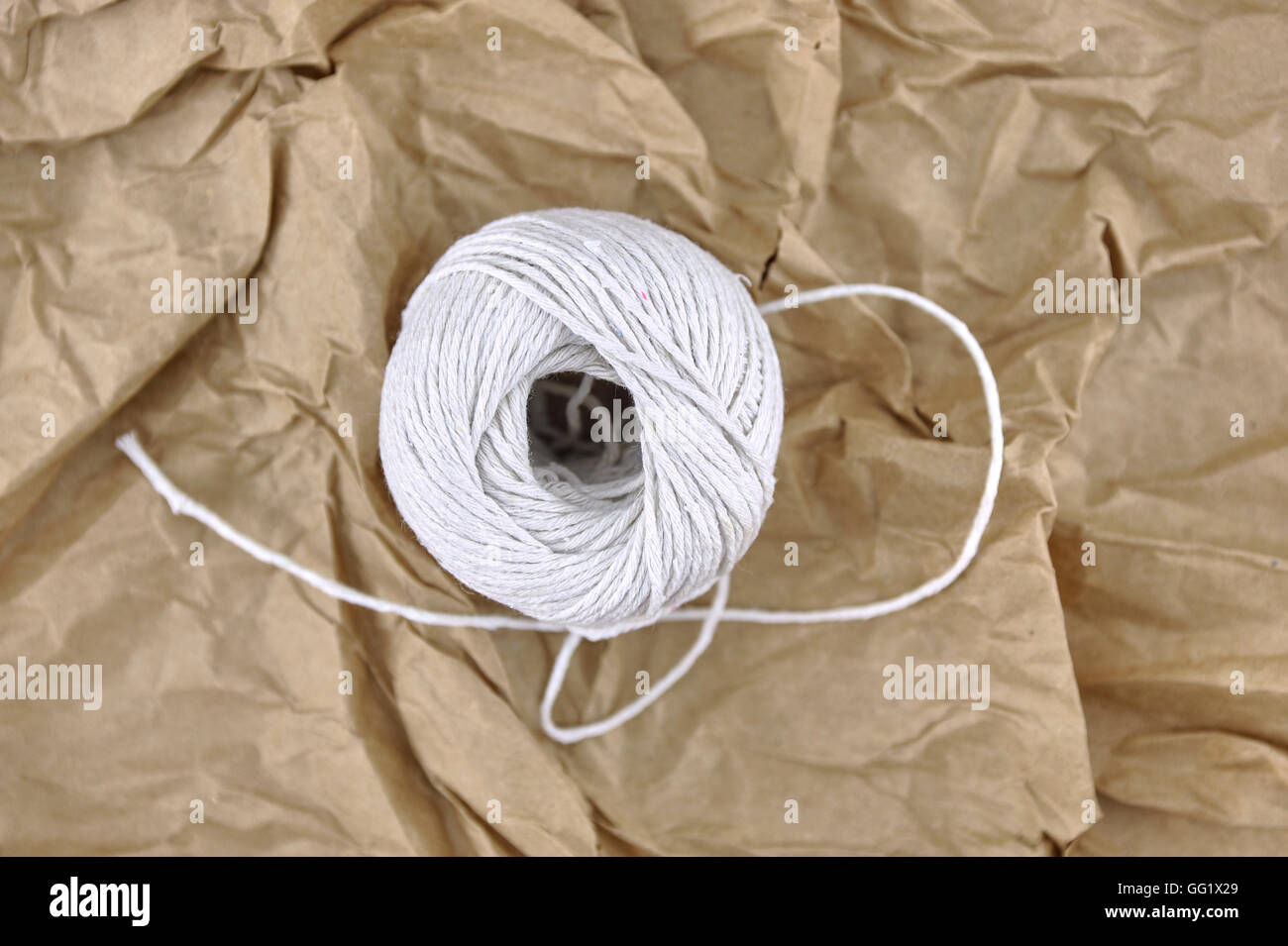 A studio photo of a ball of string Stock Photo - Alamy