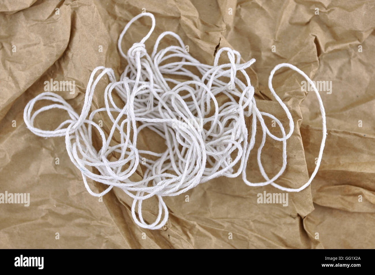 A studio photo of brown wrapping paper Stock Photo - Alamy