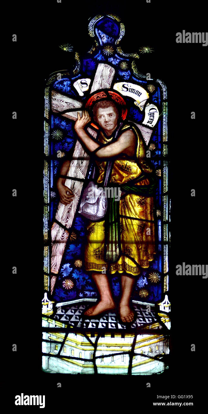 London, England, UK. Church of St Alban the Martyr, Holborn. Stained ...