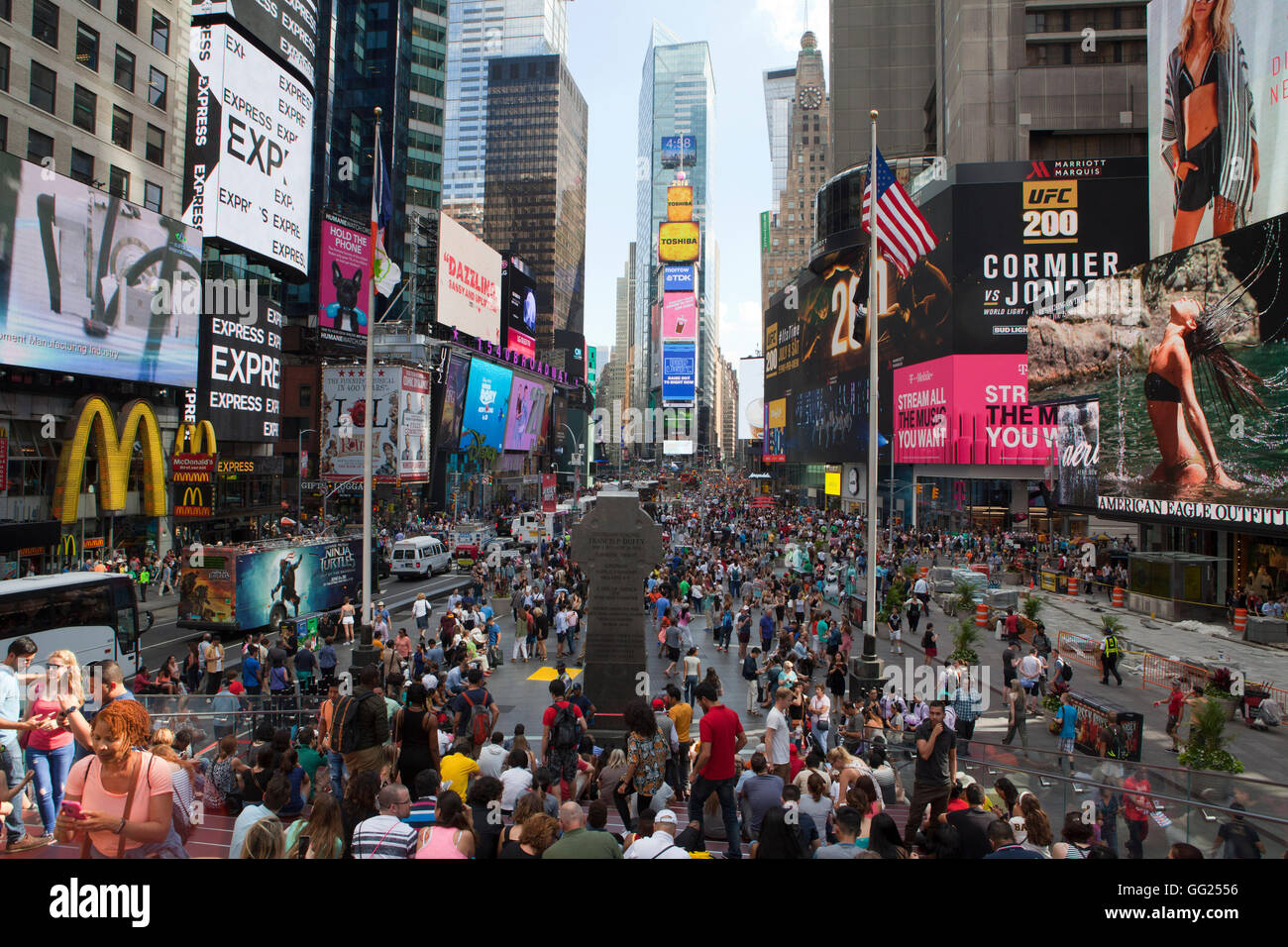 Times square to central park hi-res stock photography and images - Alamy