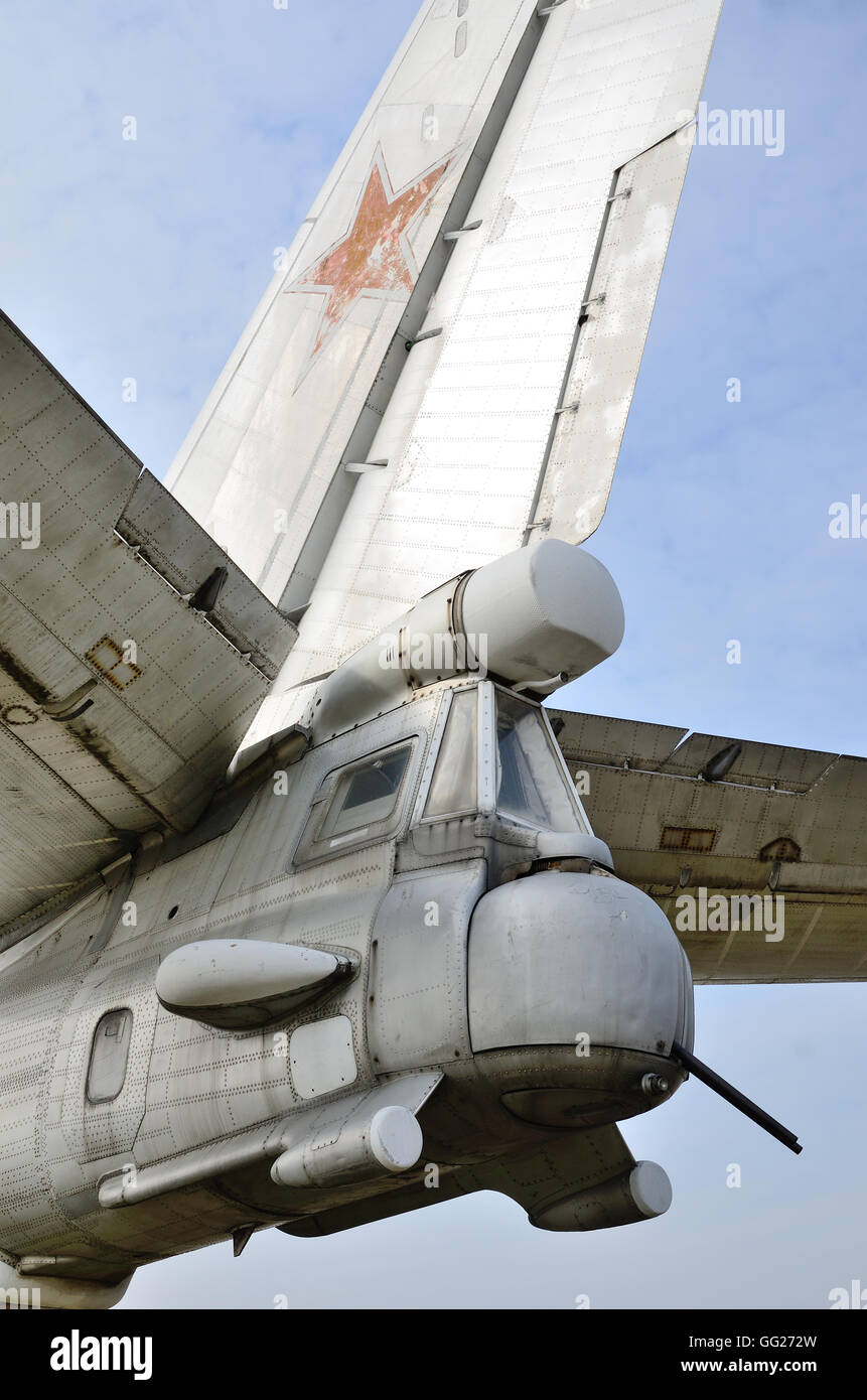 Military aircraft tail Stock Photo - Alamy