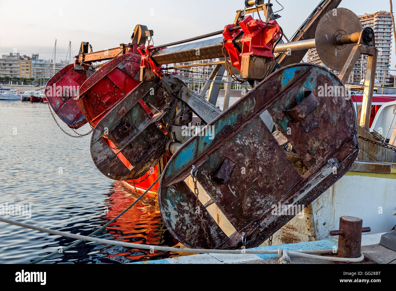 Traditional palamos fishing boat hi-res stock photography and images ...
