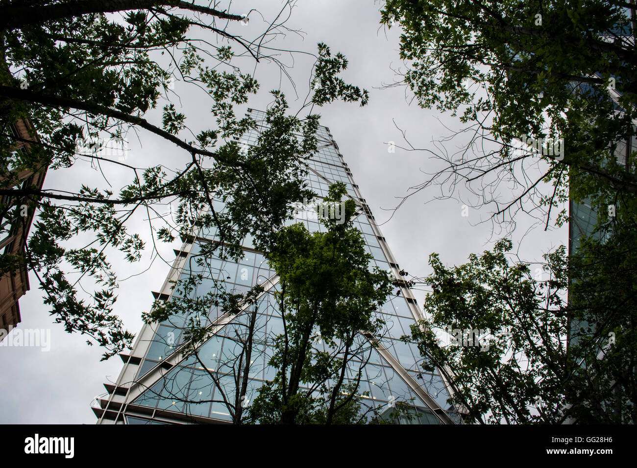 Buildings and trees hi-res stock photography and images - Alamy