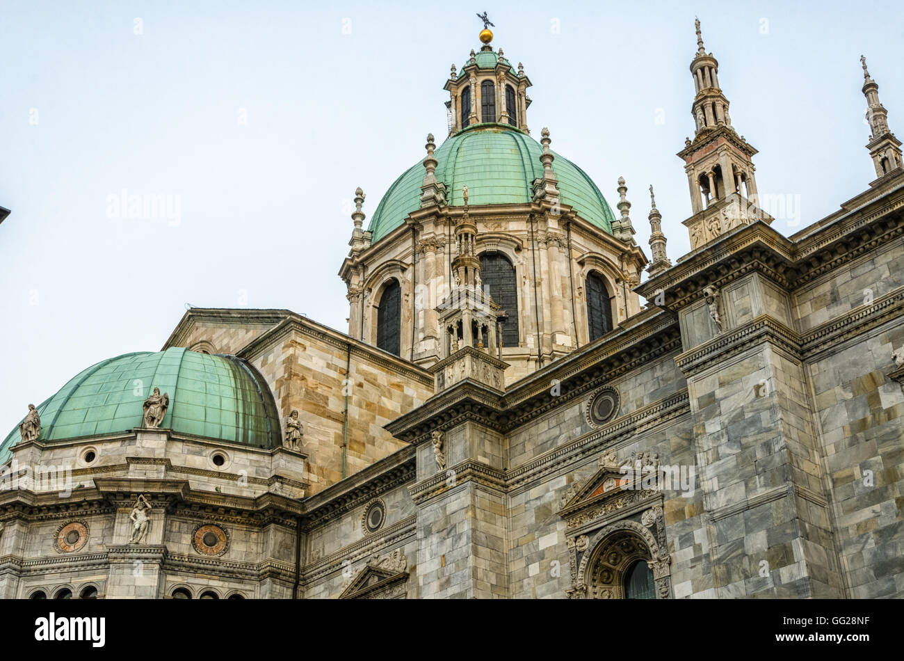 Splendid cathedral in the center of Como, Italy Stock Photo - Alamy