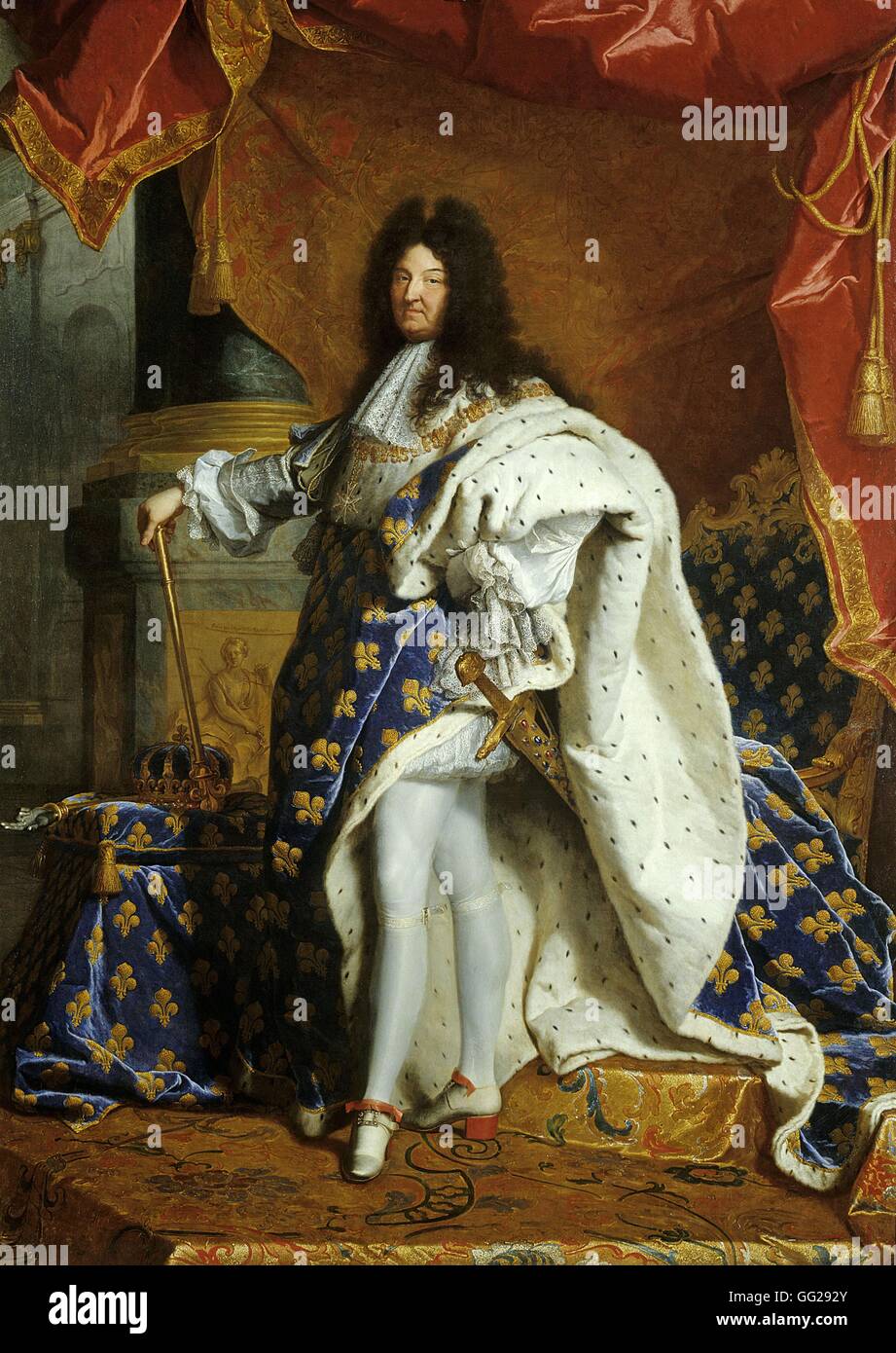 Hyacinthe Rigaud (1659-1743) French School Louis XIV (1638-1715) 1701 ...
